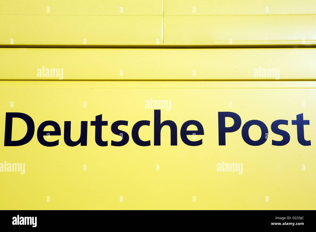German postal services hi-res stock photography and images - Alamy