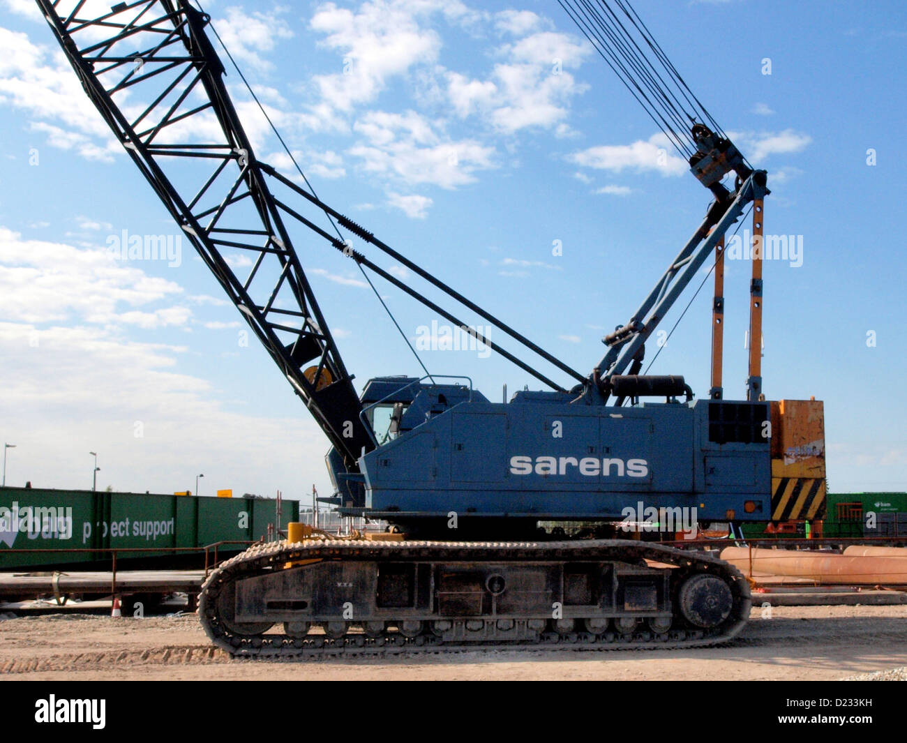 Samsung CX800 owned by Sarens Stock Photo - Alamy