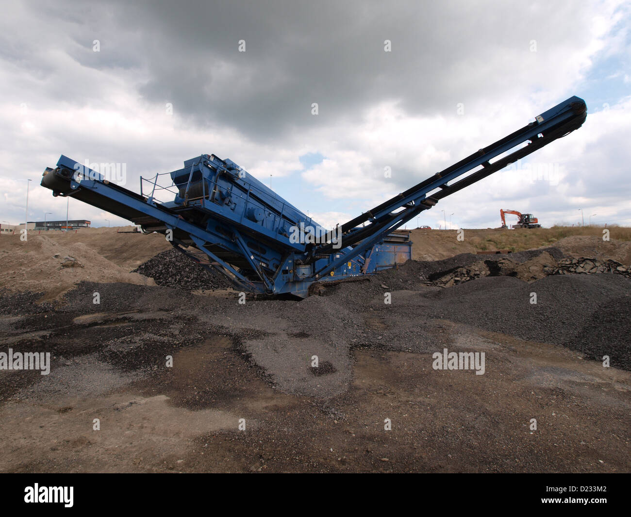 A rock screener is a machine used in the mining and construction ...