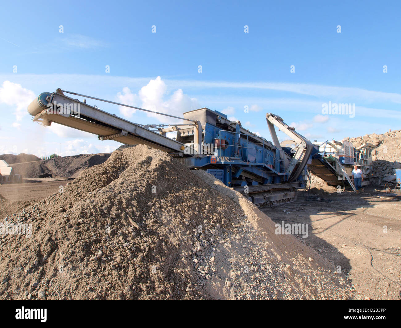 The Finlay screener is a heavy-duty machine designed for separating ...