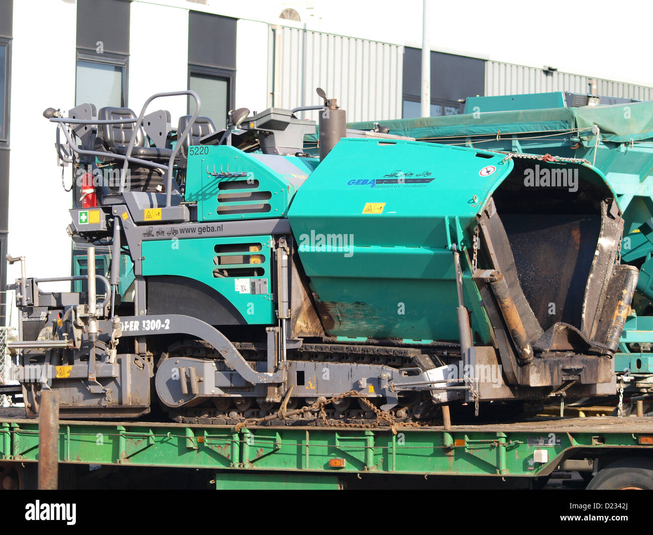 The Vogele Super 1300-2 is a high-performance paver used in road ...