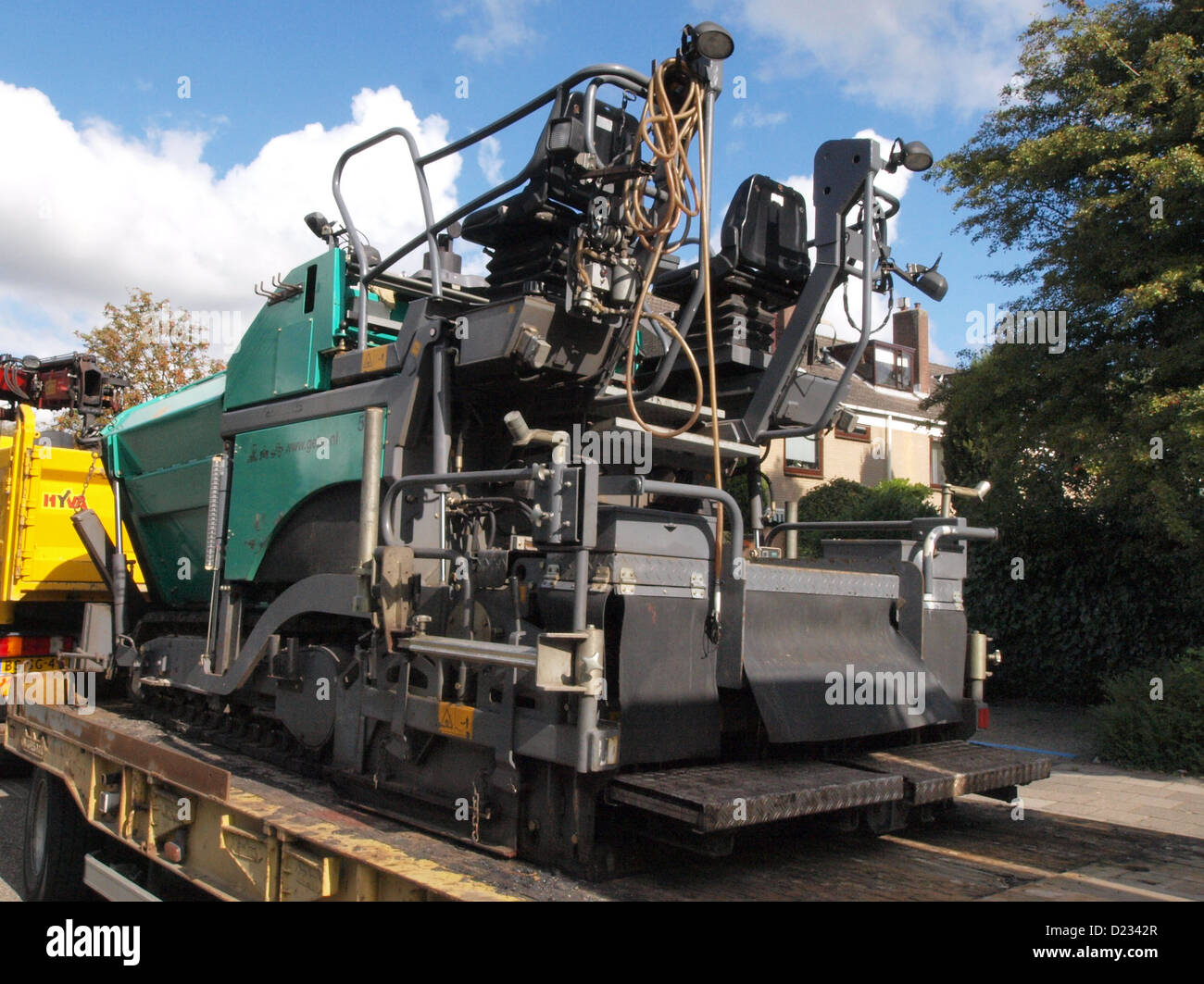 The Vogele Super 1300 is a high-performance asphalt paver used in road ...