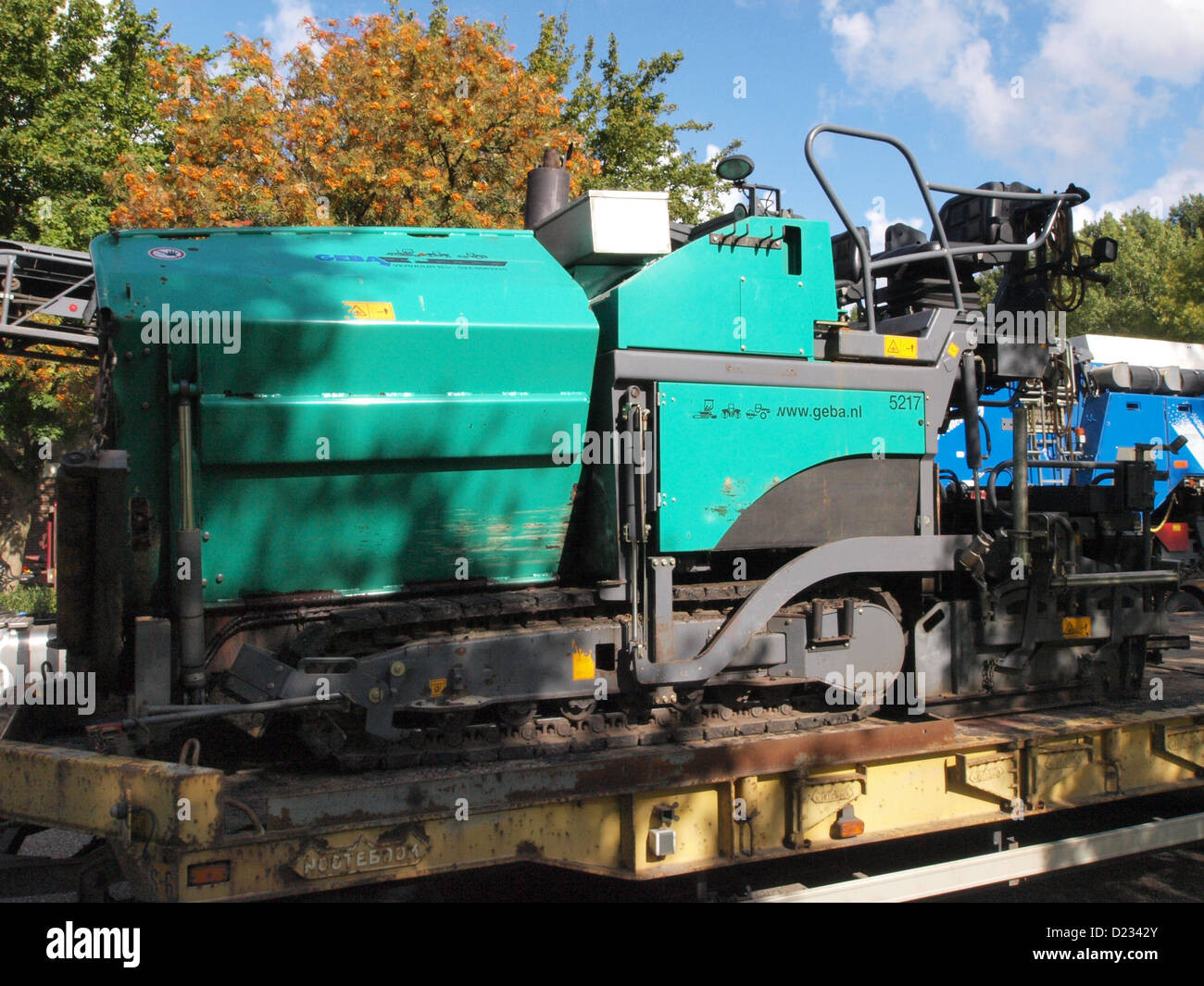 The Vogele Super 1300 is a compact and efficient paver machine used in ...