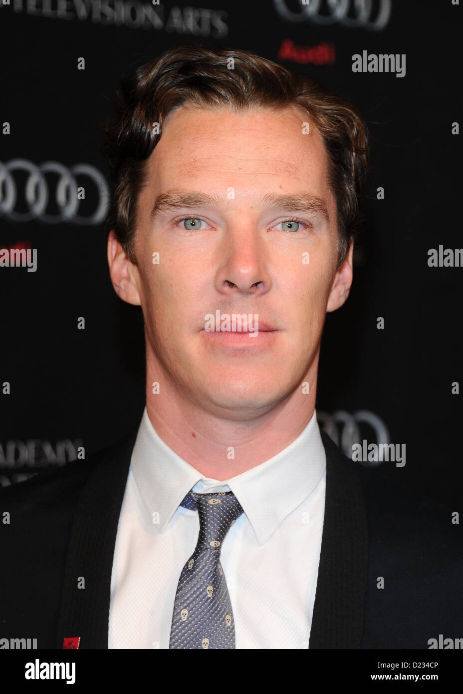 Benedict Cumberbatch arrives at the BAFTA awards season tea party in ...