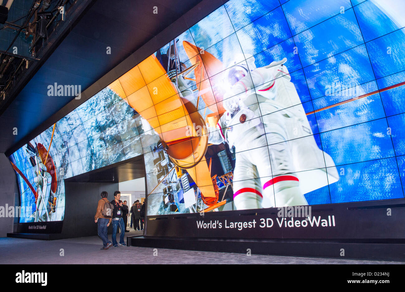 3d video wall lg booth hi-res stock photography and images - Alamy