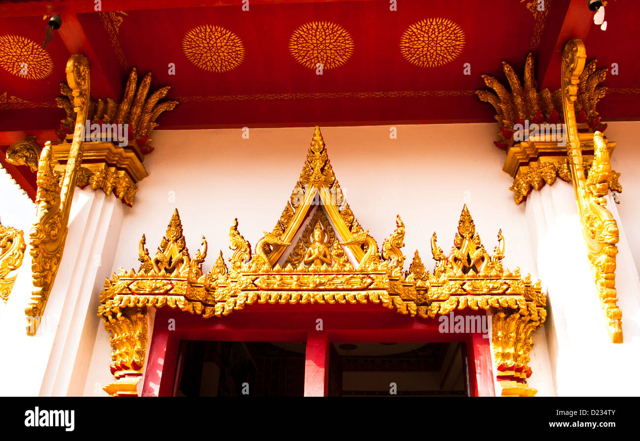 In front of the temple. The stunning architecture Stock Photo - Alamy