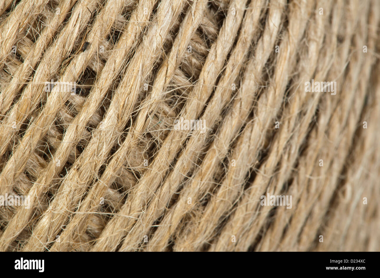 Hemp rope close up background Stock Photo - Alamy