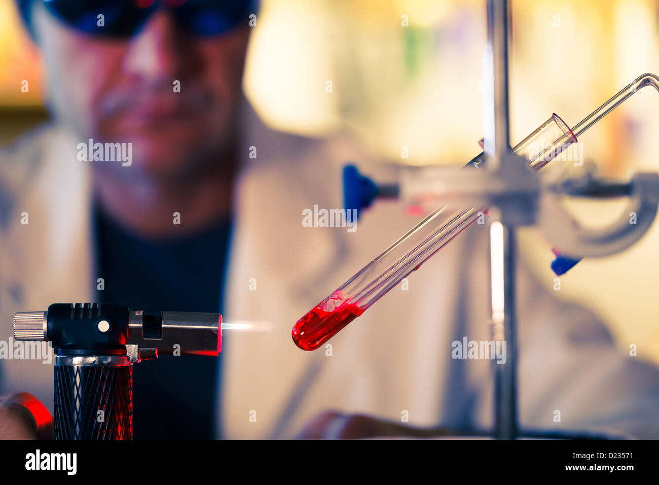 Burner tube lab chemistry hi-res stock photography and images - Alamy