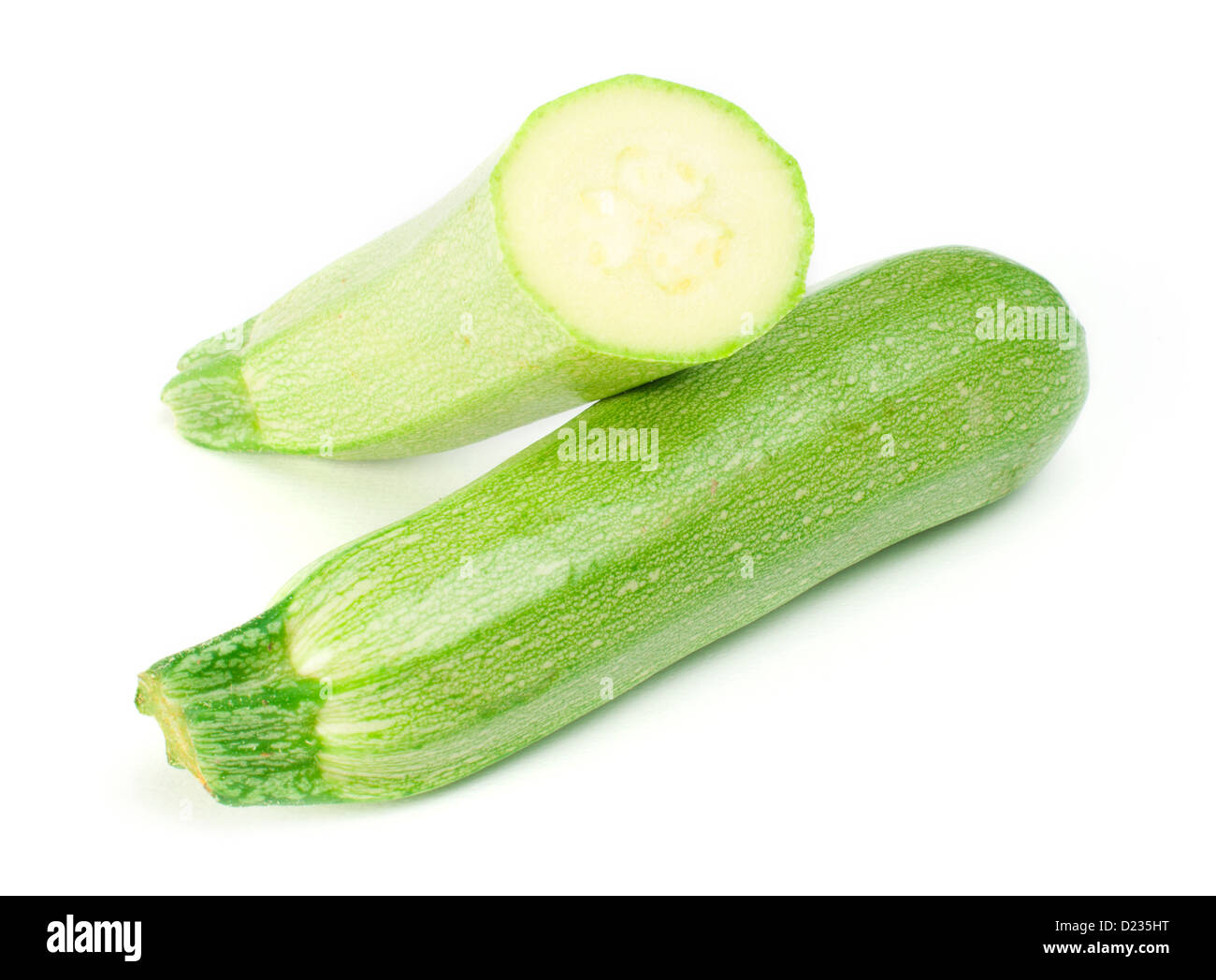 Zucchini white isolated studio shot Stock Photo - Alamy