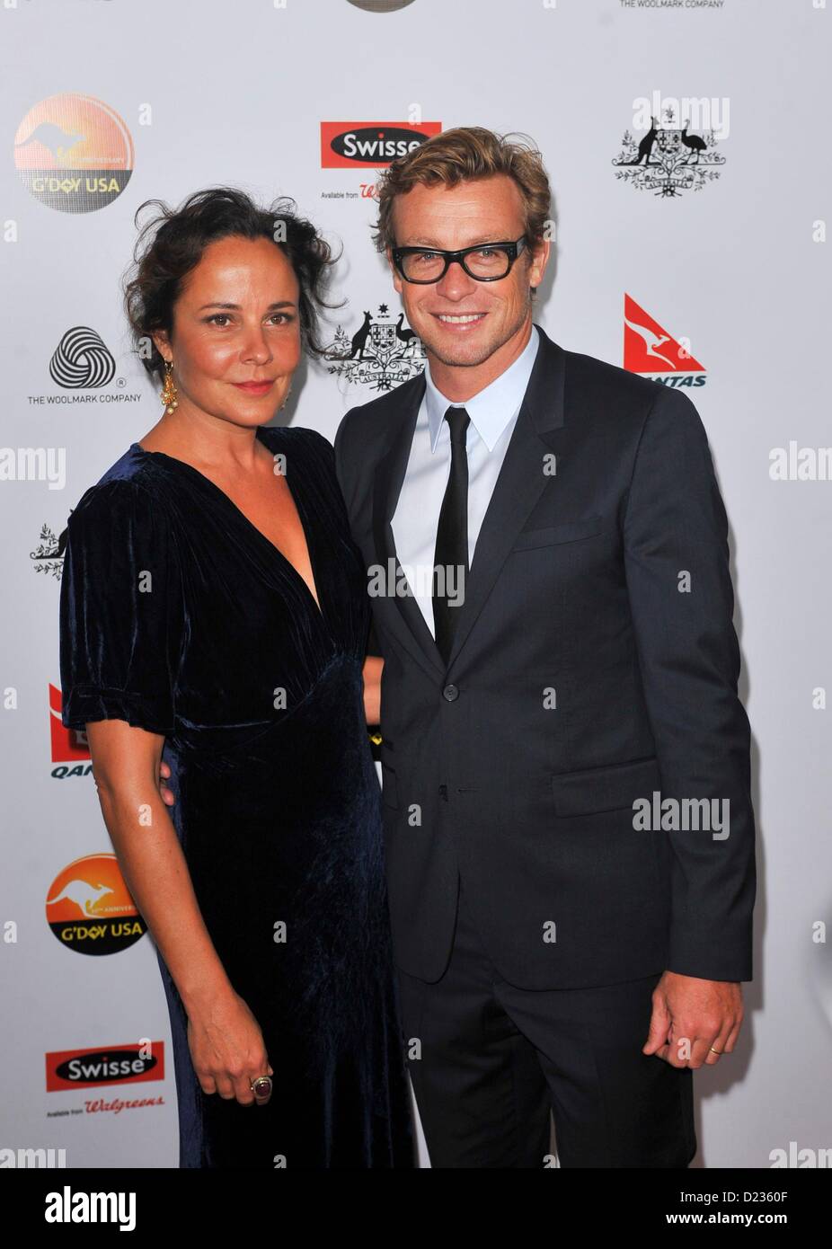 Simon baker and rebecca rigg hi-res stock photography and images - Alamy