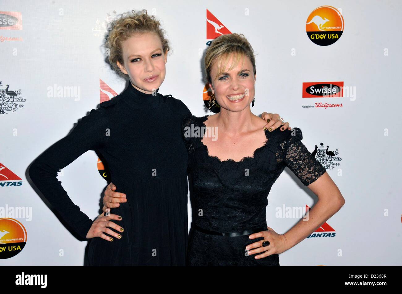 Penelope Mitchell, Radha Mitchell at arrivals for G'Day USA Gala, JW ...
