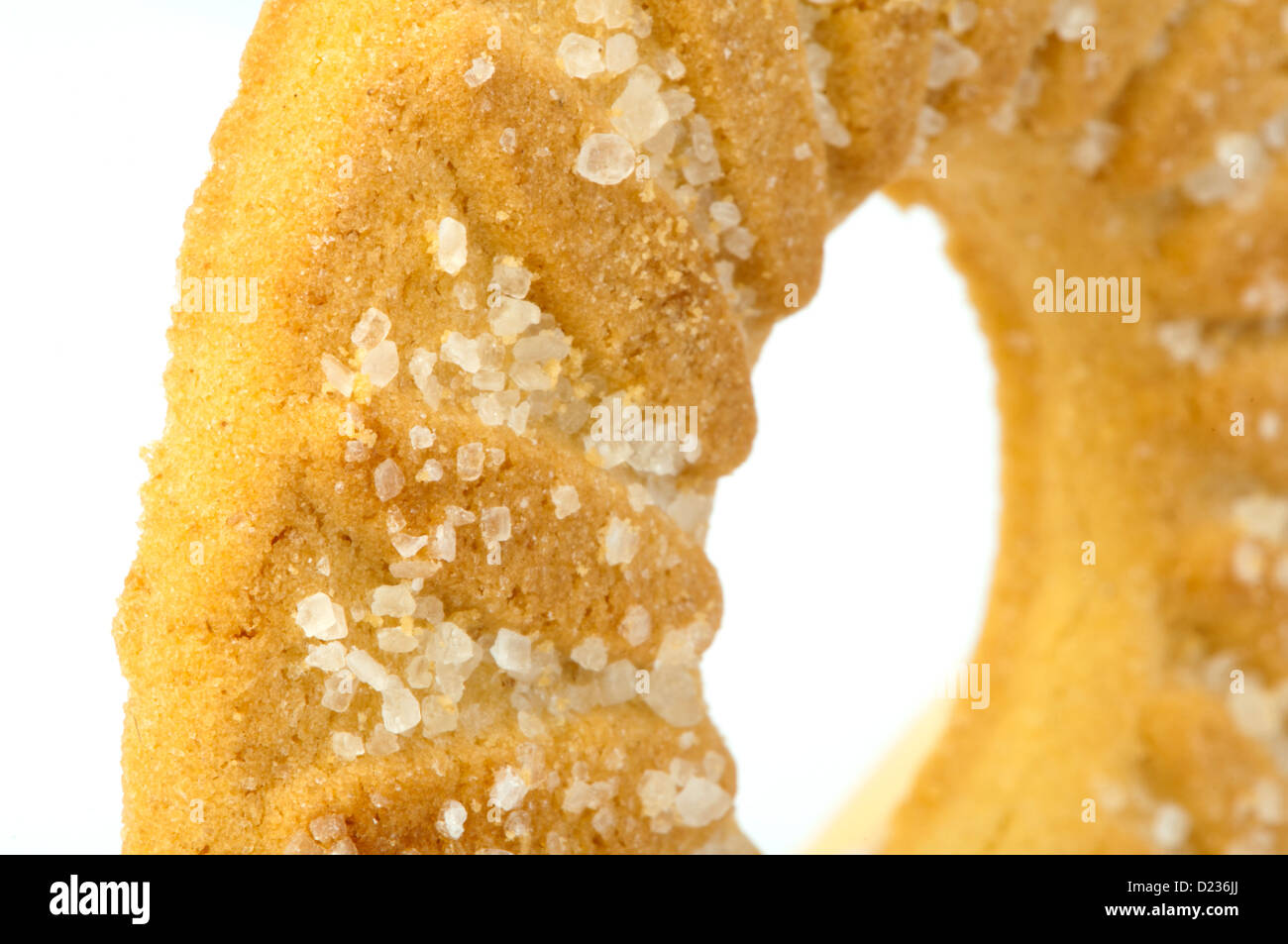 One Biscuit close up studio shot Stock Photo - Alamy