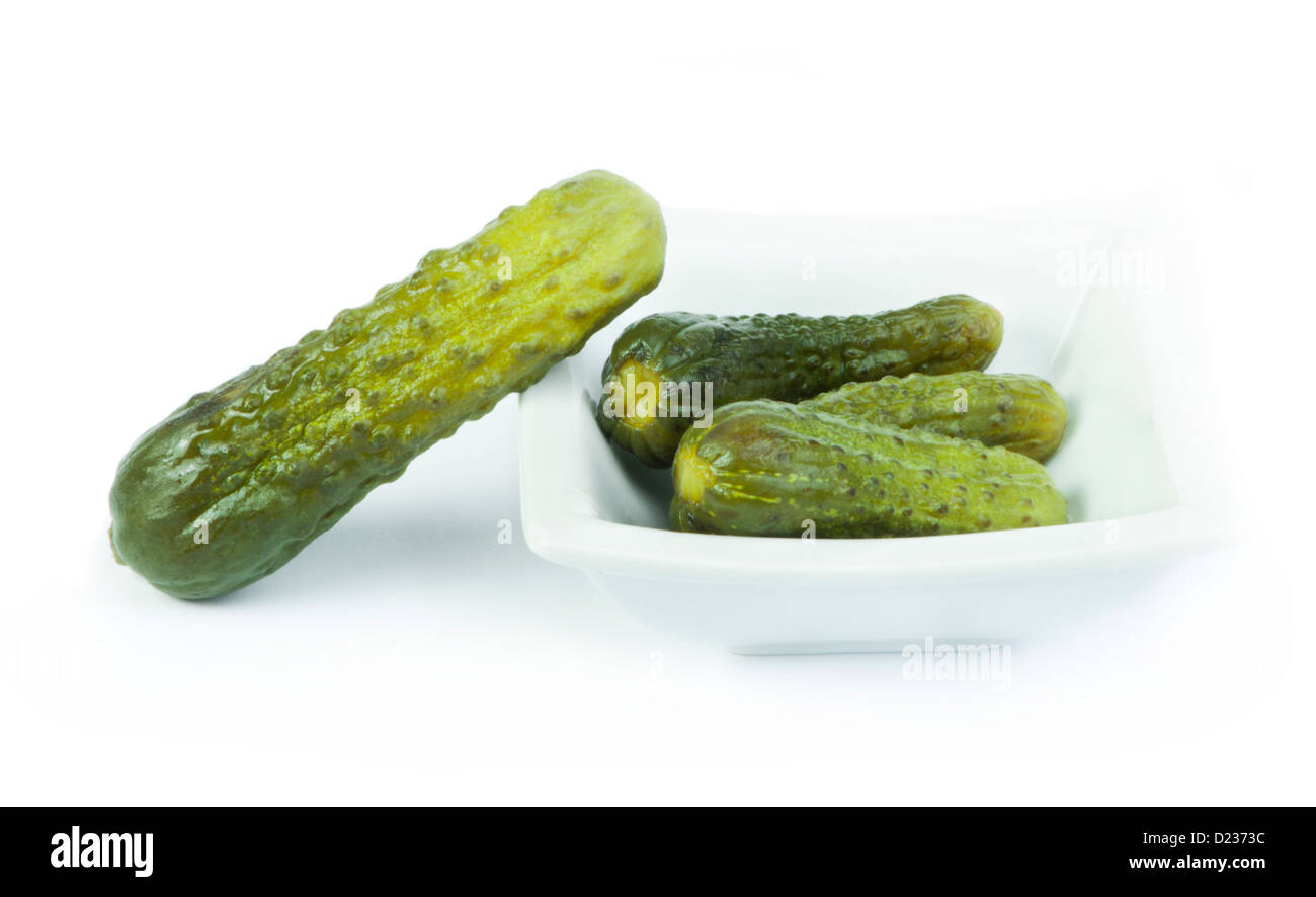 Pickles in a bowl Stock Photo - Alamy