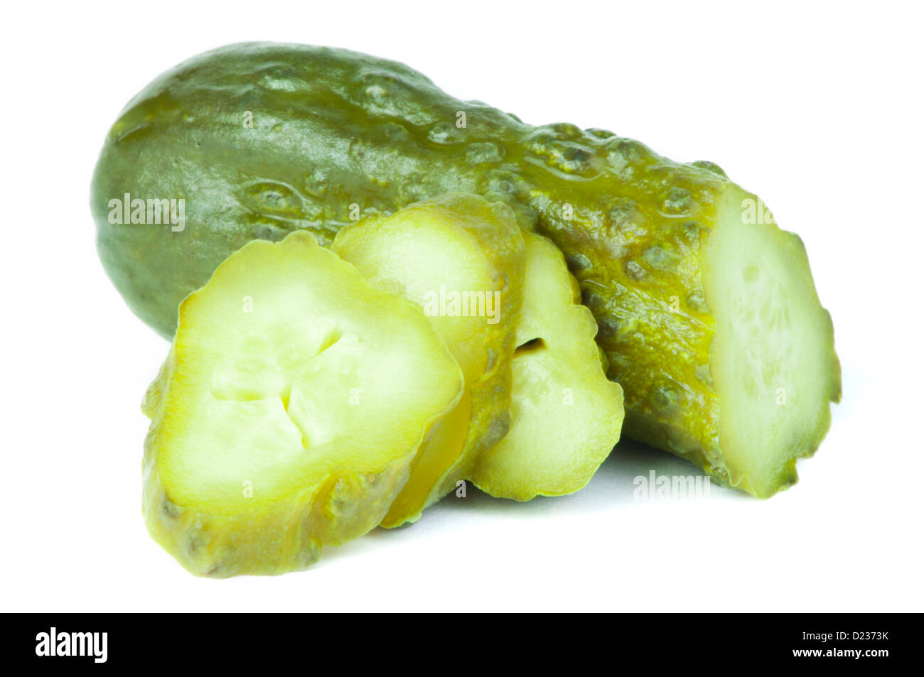 Pickles white isolated Stock Photo - Alamy