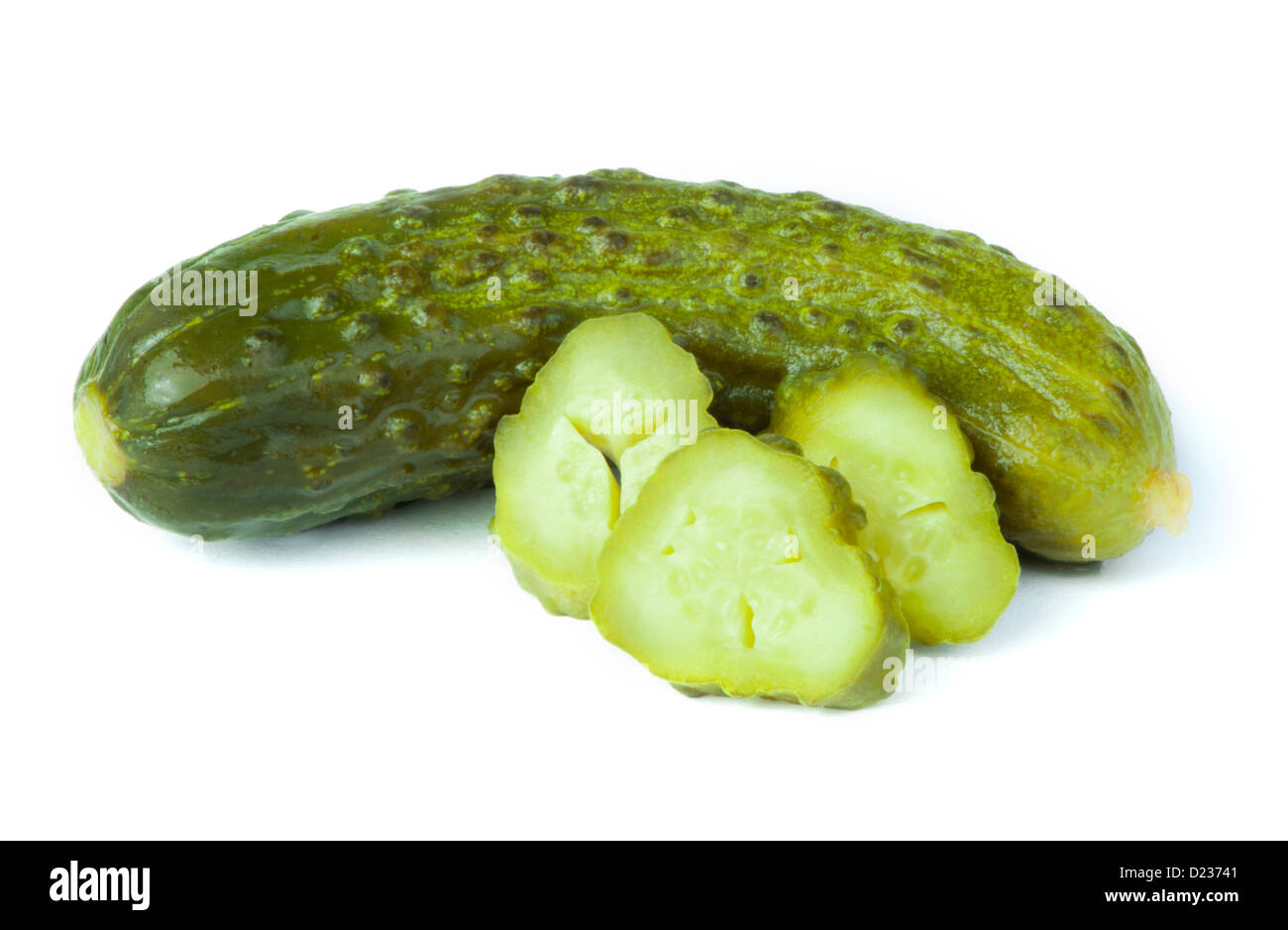 Pickles white isolated Stock Photo - Alamy