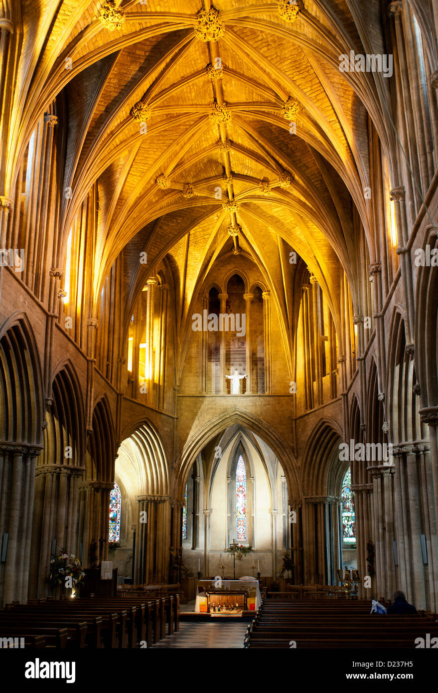 Pershore Abbey, Worcestershire, England, UK Stock Photo - Alamy