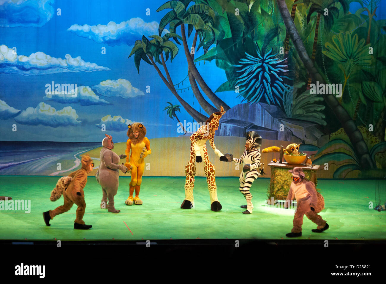 MADAGASCAR LIVE Musical on tour at the BIC in Bournemouth, Dorset, UK ...