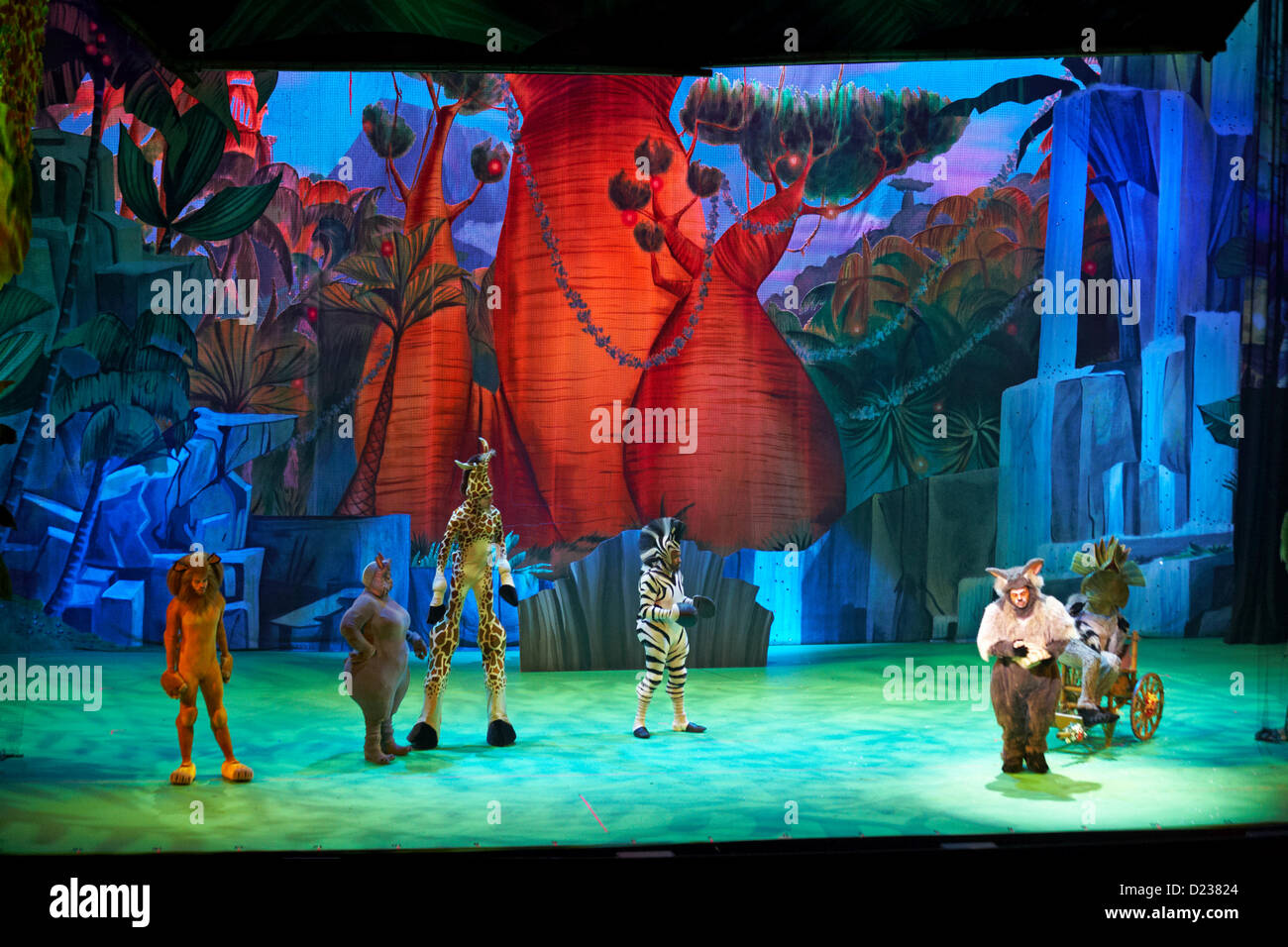 MADAGASCAR LIVE Musical on tour at the BIC in Bournemouth, Dorset, UK ...