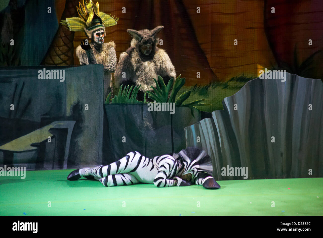 MADAGASCAR LIVE Musical on tour at the BIC in Bournemouth, Dorset, UK ...