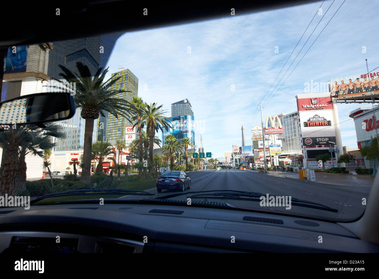 Driving In Las Vegas Strip