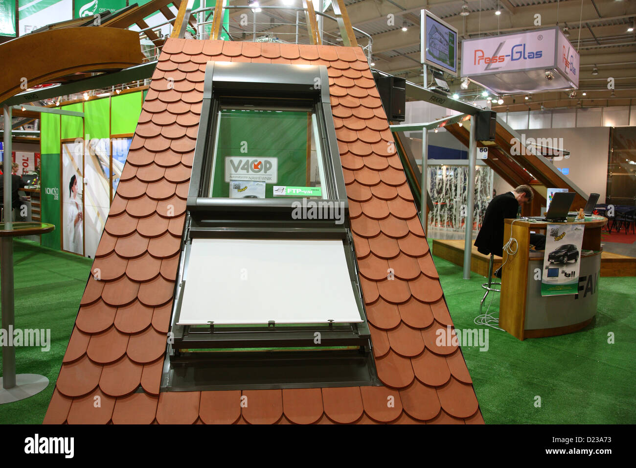 Poznan, Poland, Fakro roof window at the International Construction ...