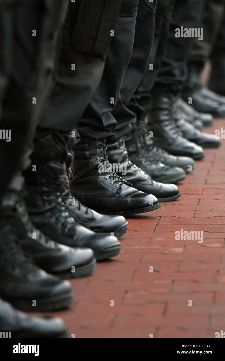 Police Boots Stock Photos & Police Boots Stock Images - Alamy