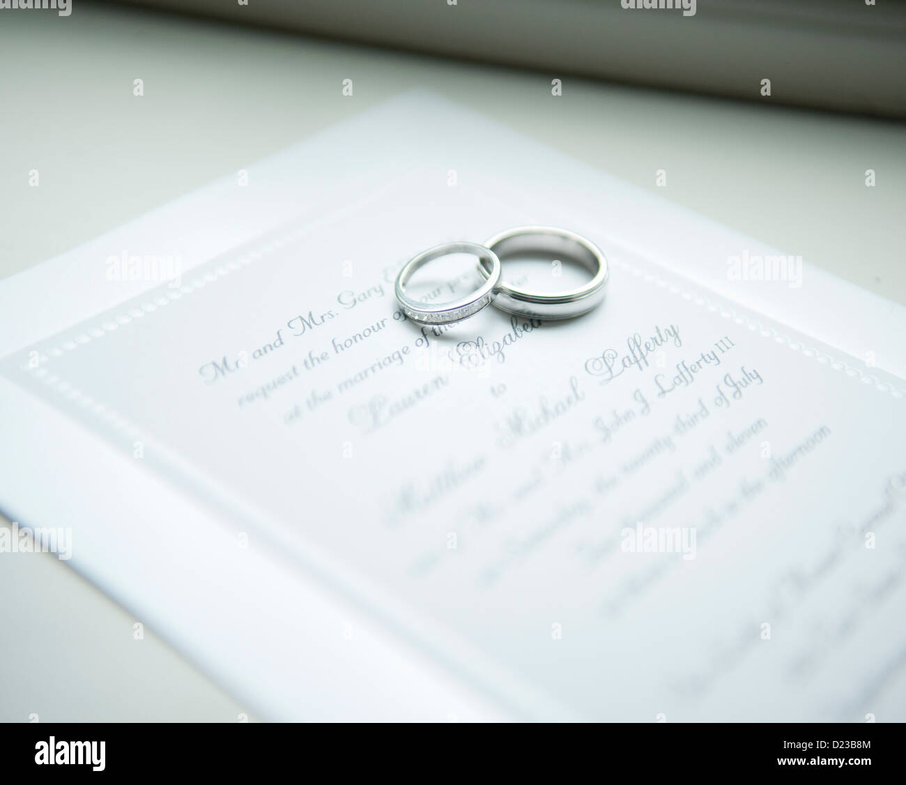 Marriage invitation hi-res stock photography and images - Alamy