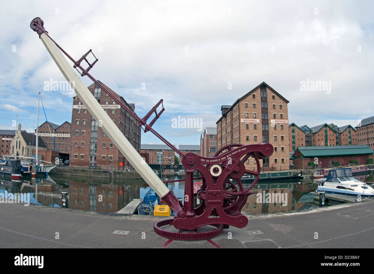 Crane Docks On Gloucester Sharpness High Resolution Stock Photography and Images - Alamy