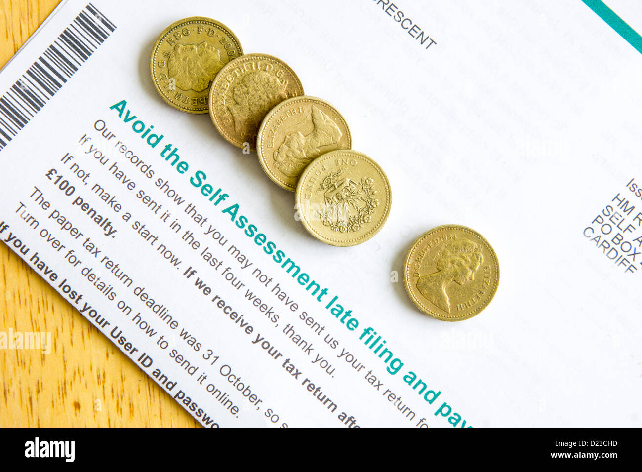 Tax return form hmrc hi-res stock photography and images - Alamy