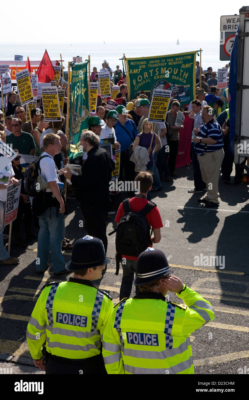 Brighton protest march hi-res stock photography and images - Alamy
