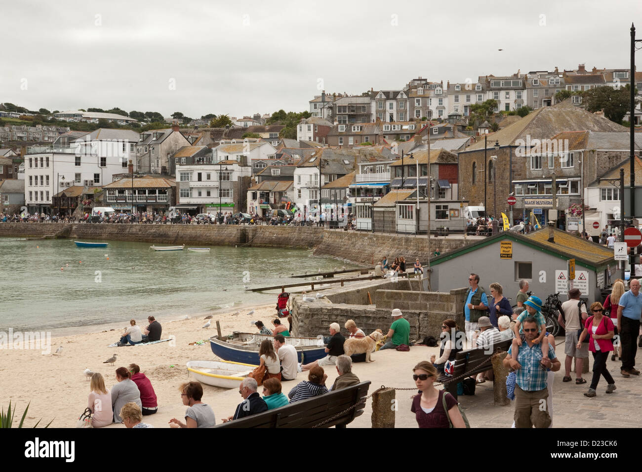 Streets of St Ives, Cornwall Stock Photo - Alamy