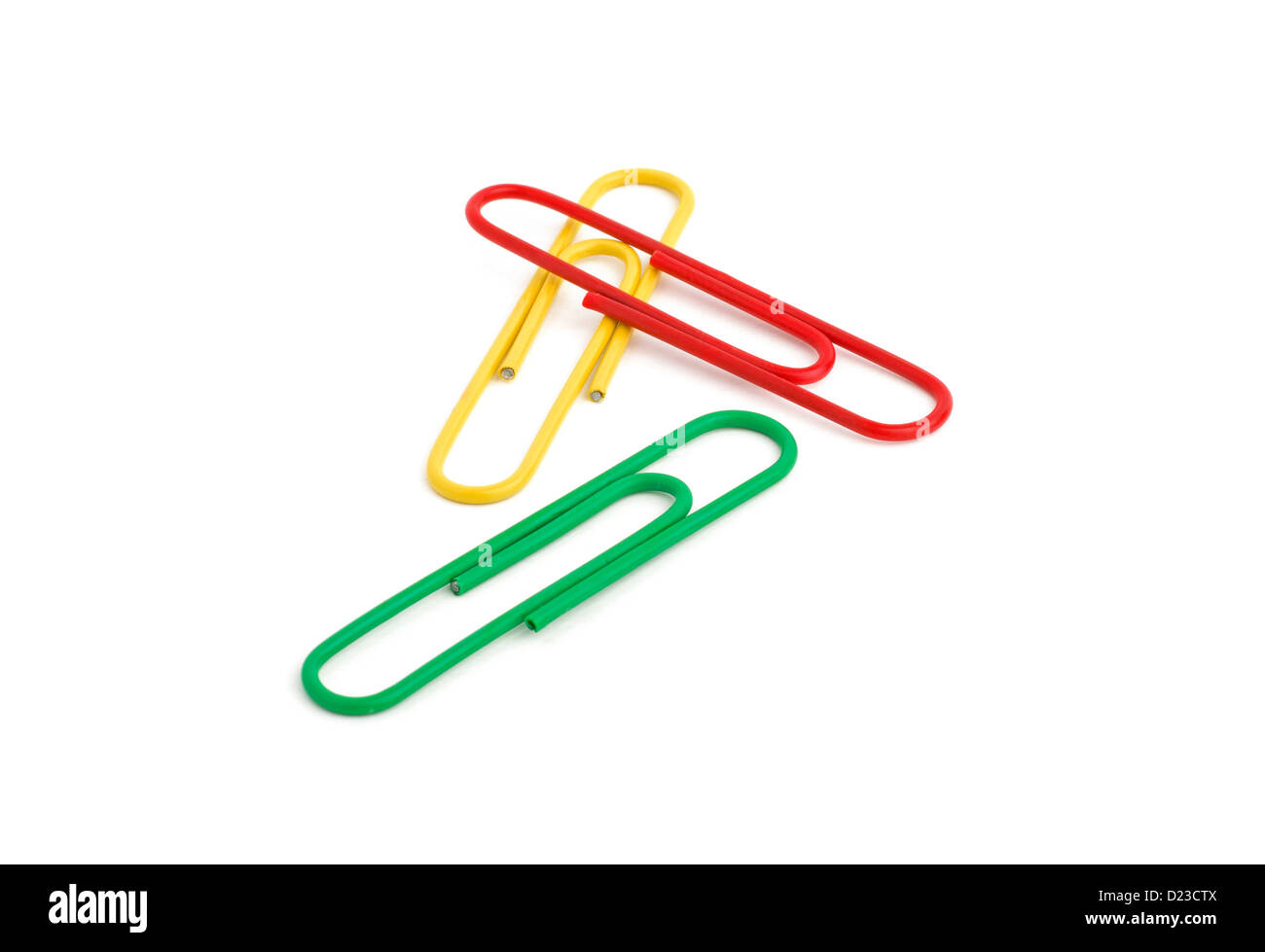 Office stationery paperclips hi-res stock photography and images - Alamy