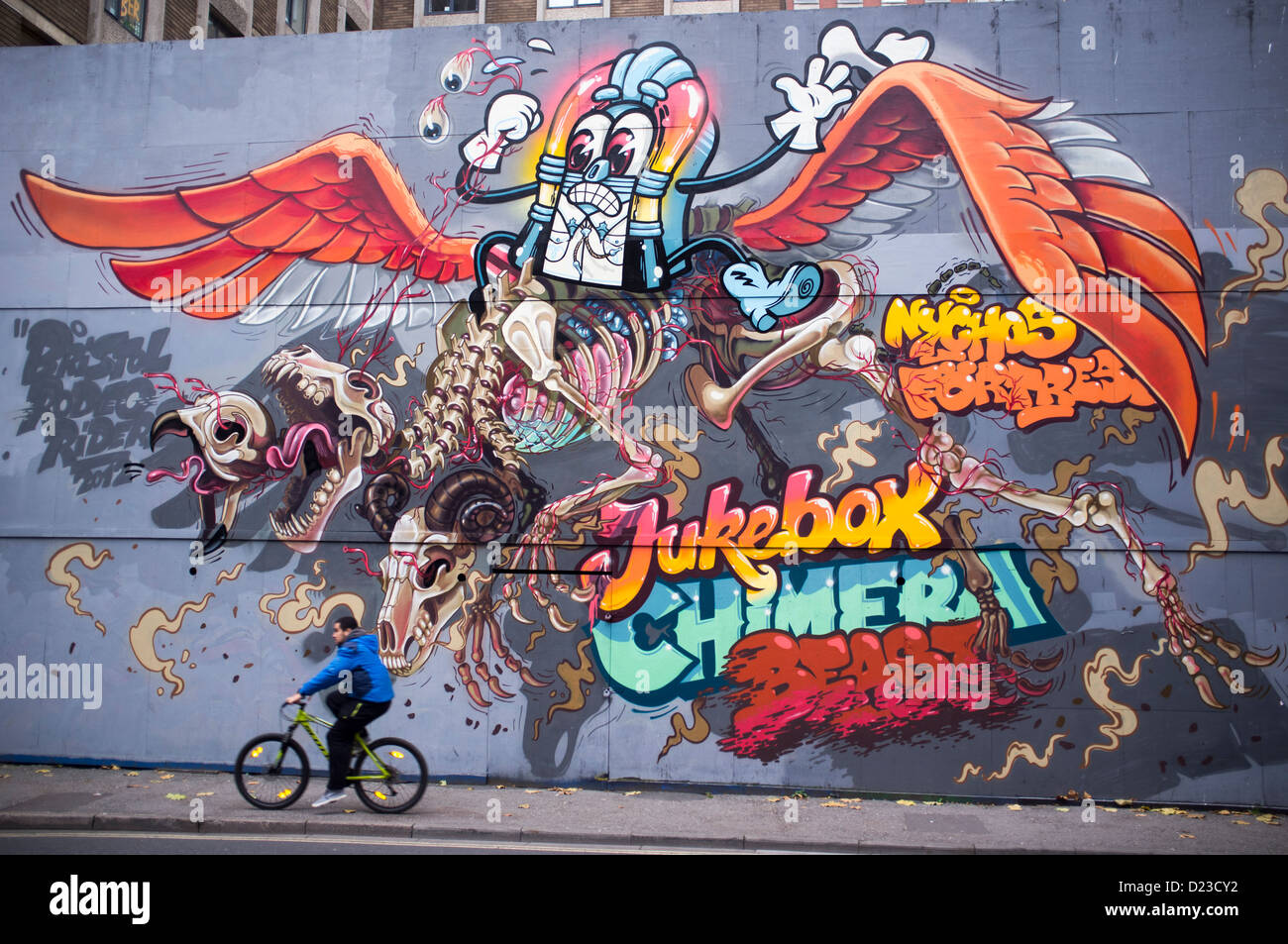 Graffiti street art in bristol hi-res stock photography and images - Alamy