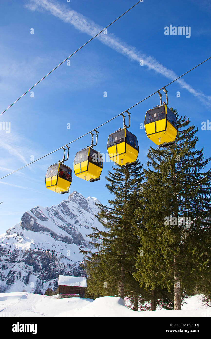Winter in the swiss alps, Switzerland Stock Photo - Alamy Winter in the swiss alps, Switzerland Stock Photo - Alamy