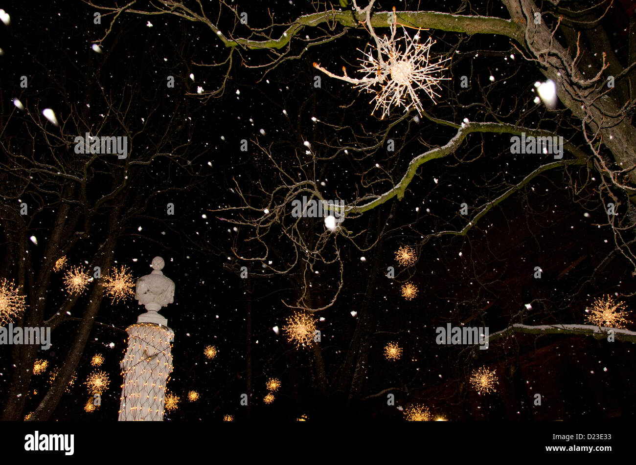 Switzerland Christmas Snow Stock Photos & Switzerland Christmas Snow ...