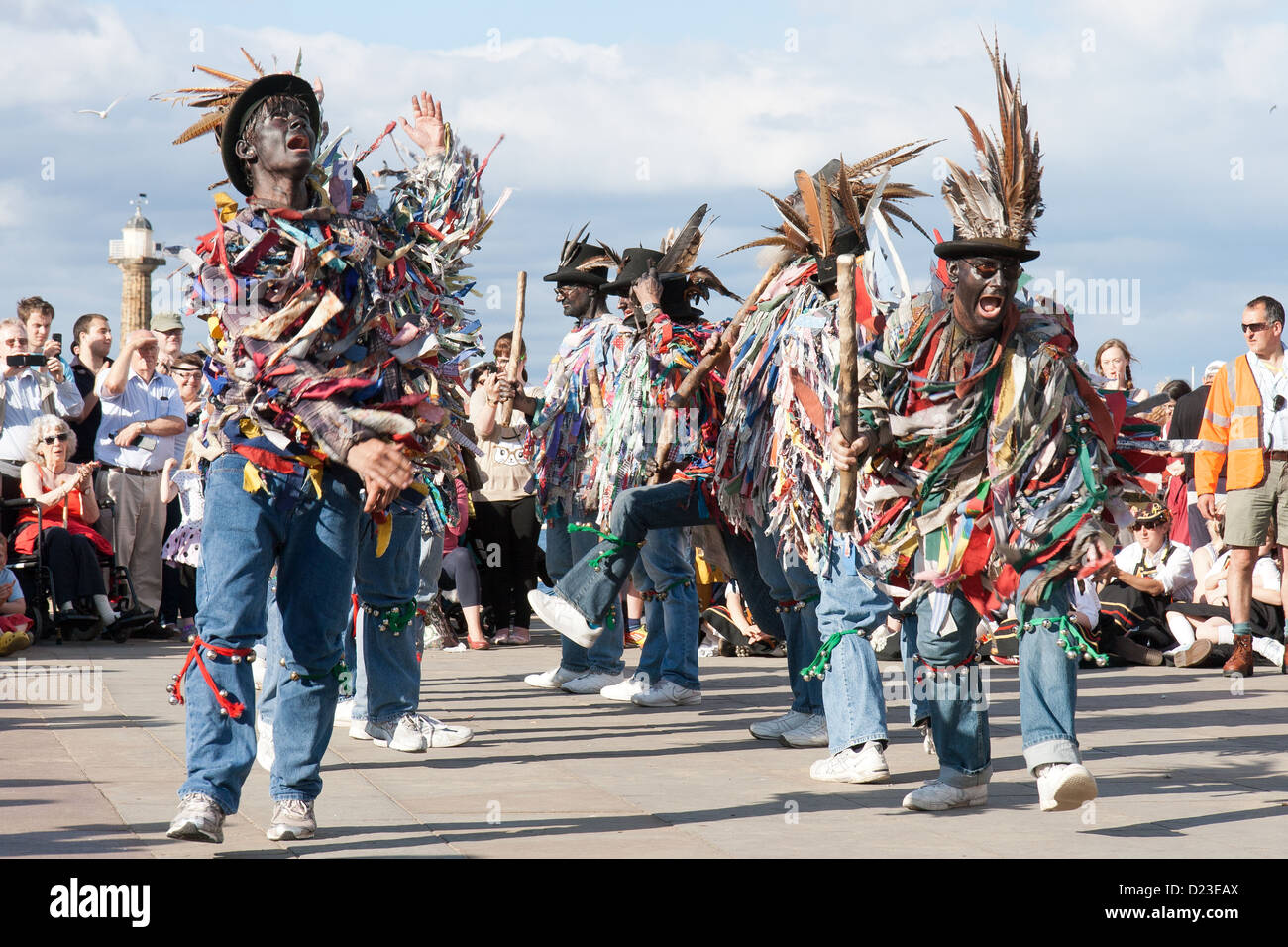 Male morris dancers black faces hi-res stock photography and images - Alamy