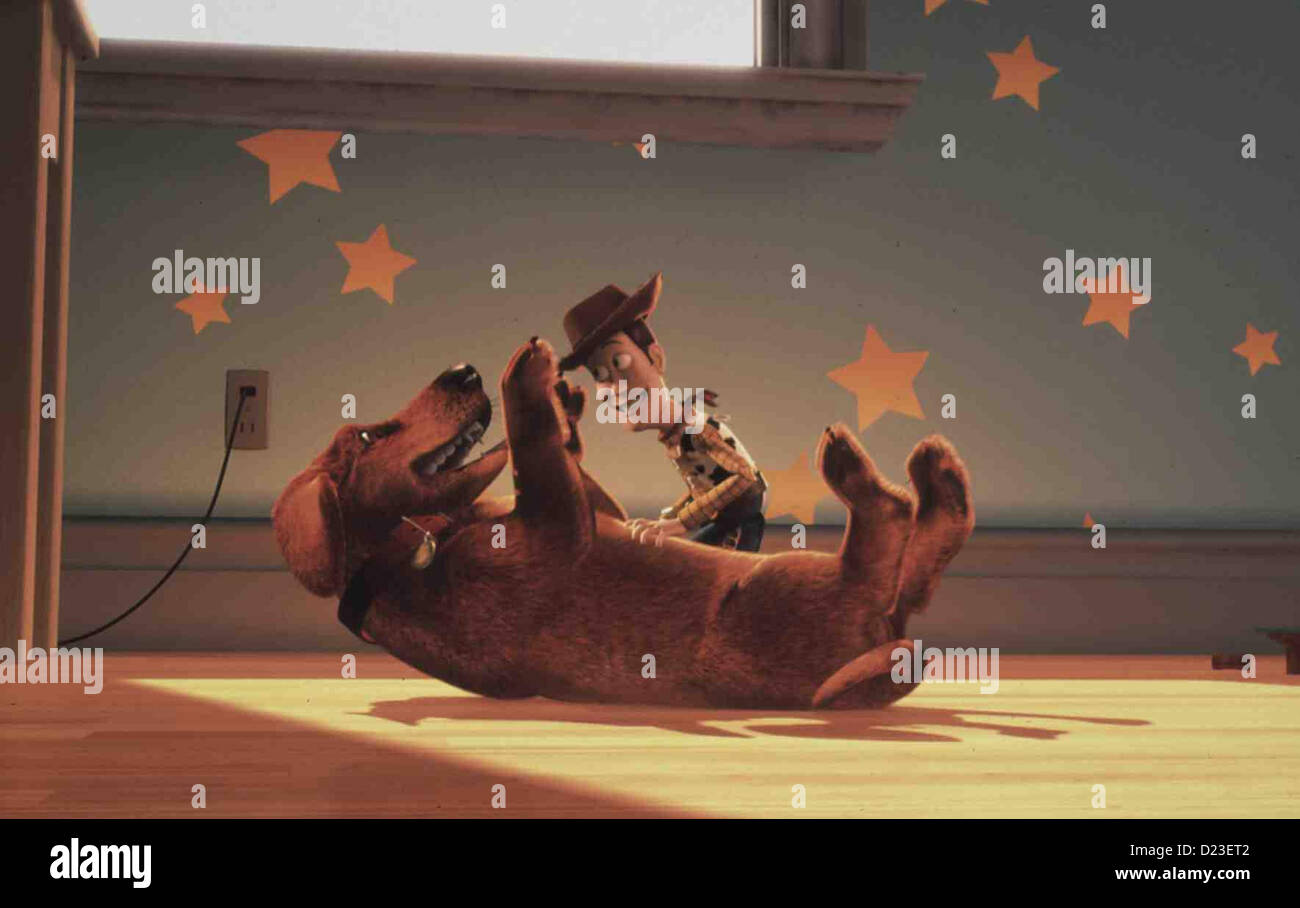 Toy Story 2 -- Buster, Woody *** Local Caption *** 1999 Walt Disney ...