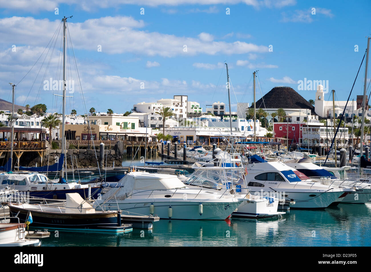 Marina playa blanca lanzarote canary hi-res stock photography and ...