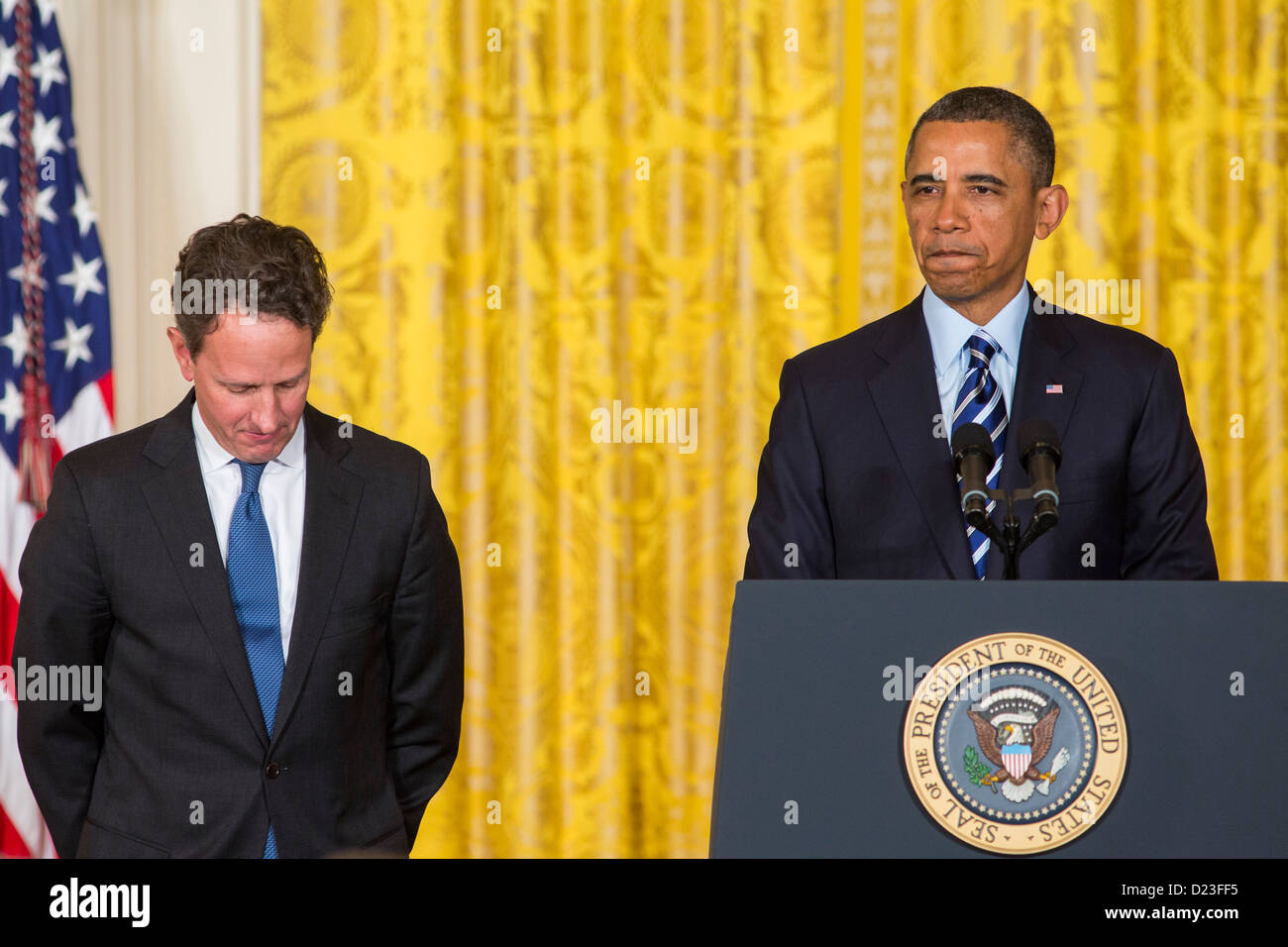 Timothy geithner portrait hi-res stock photography and images - Alamy