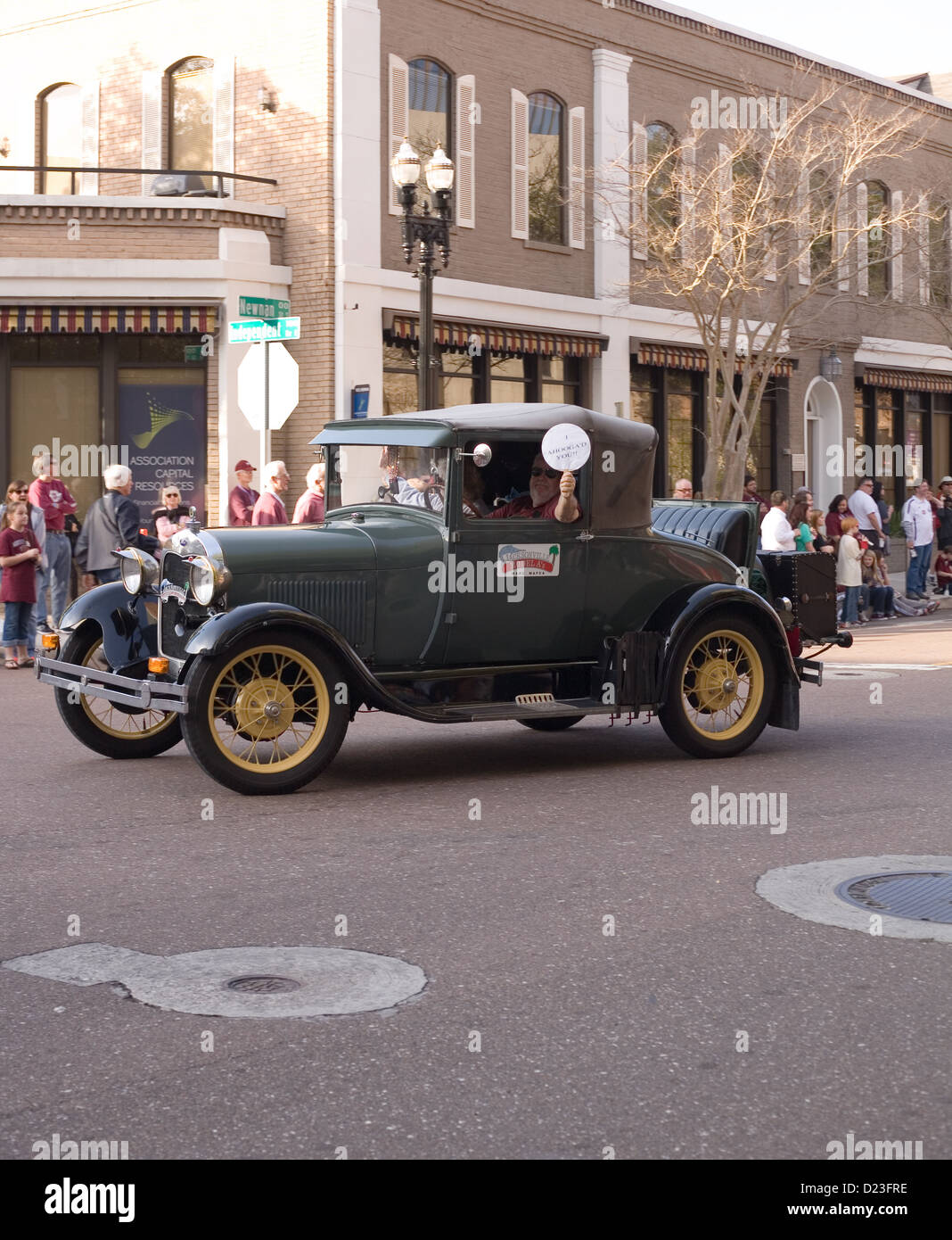 Model A Car in the 2013 Gator Bowl Parade in Jacksonville Florida ...
