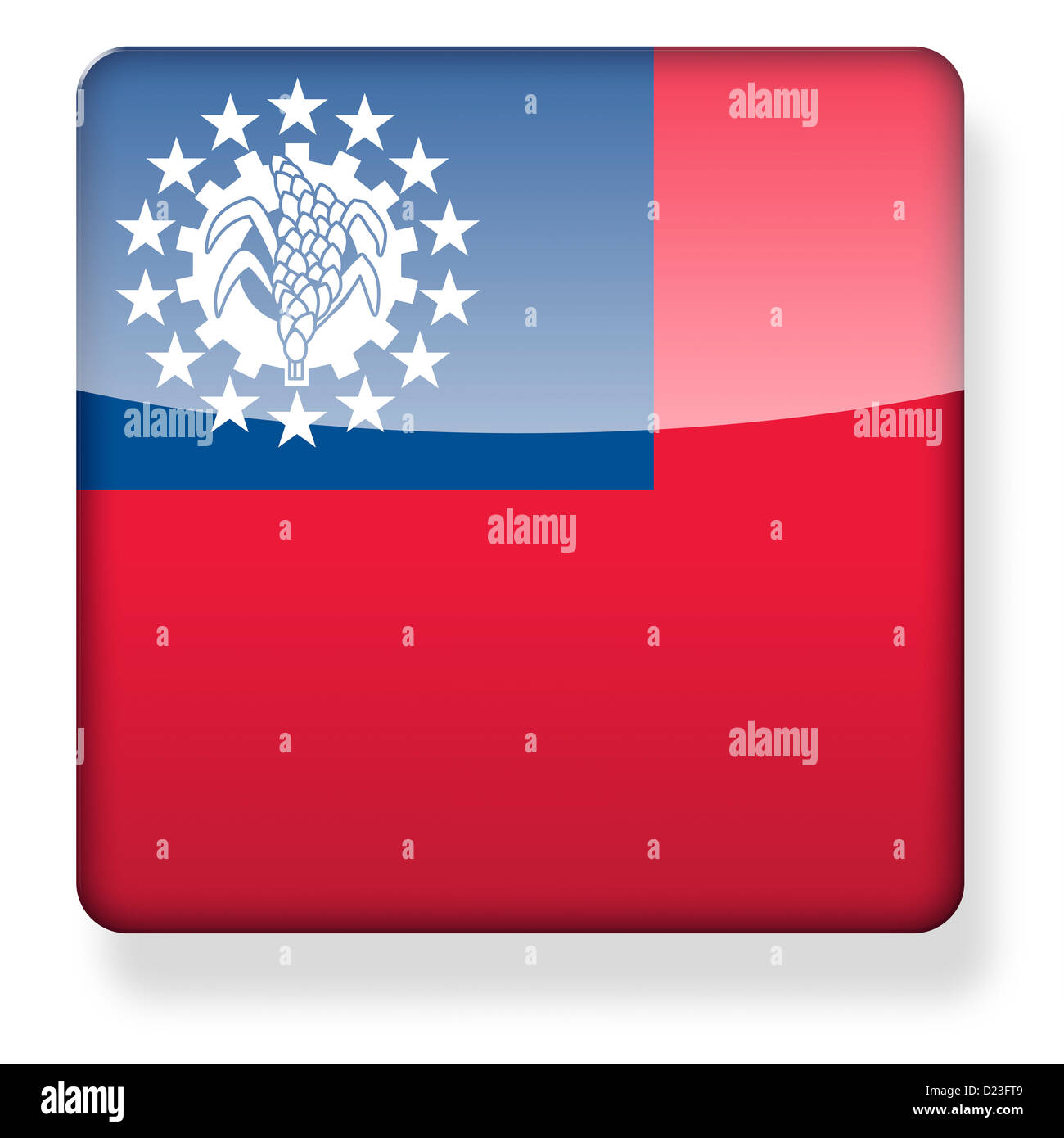 Myanamar flag hi-res stock photography and images - Alamy