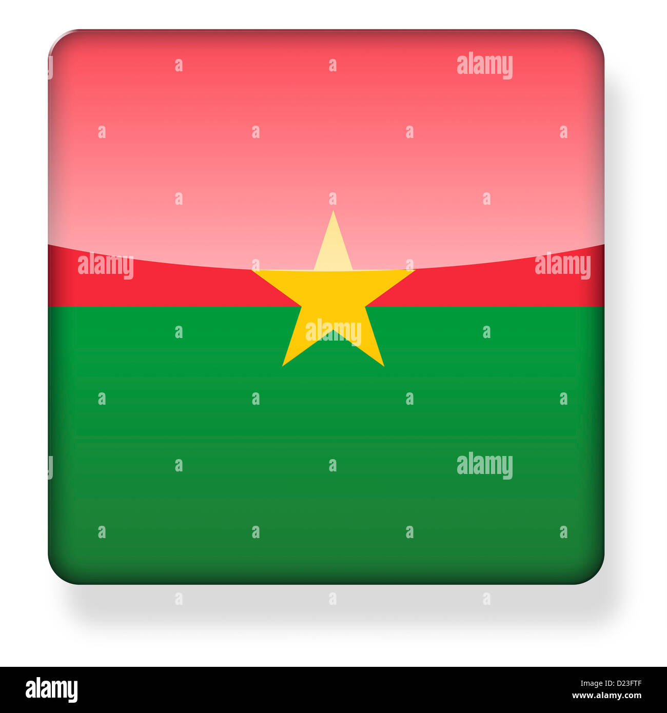 Burkina faso icon hi-res stock photography and images - Alamy