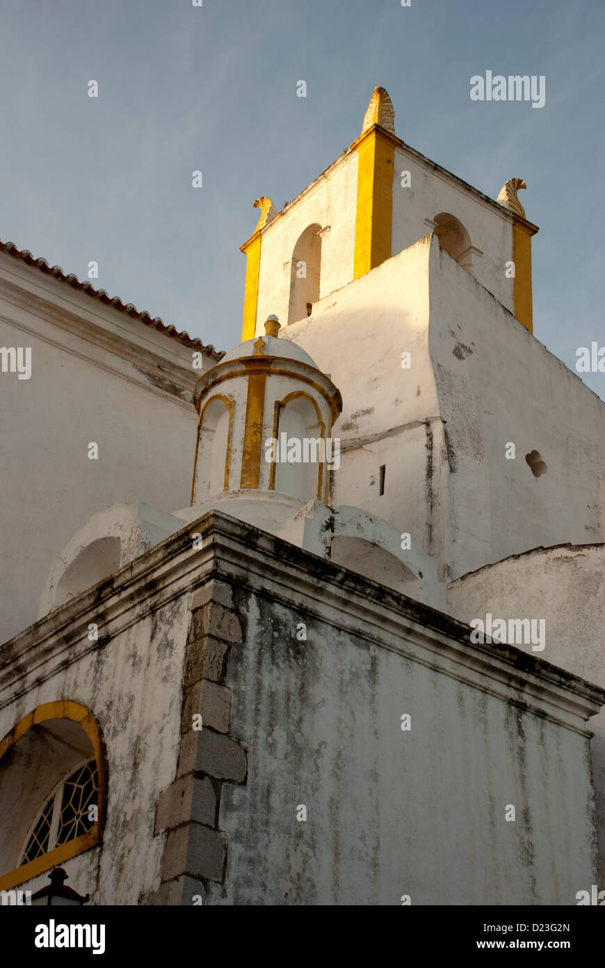 Santiago church in Tavira Portugal Stock Photo - Alamy