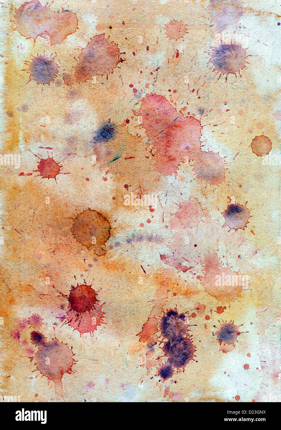 Used stained grungy paper hi-res stock photography and images - Alamy