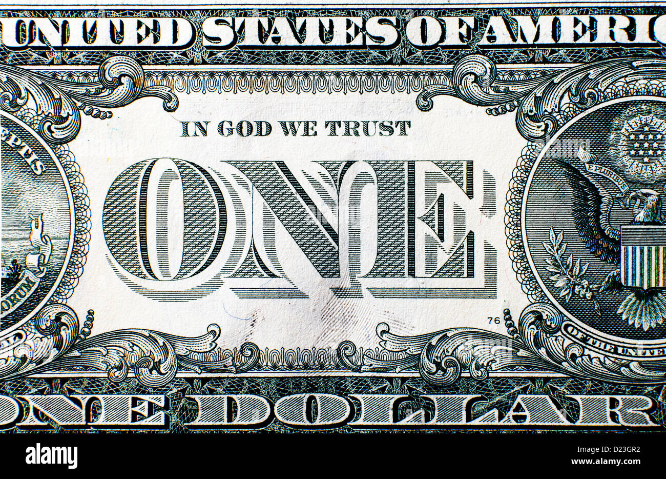 Dollar bill font hi-res stock photography and images - Alamy