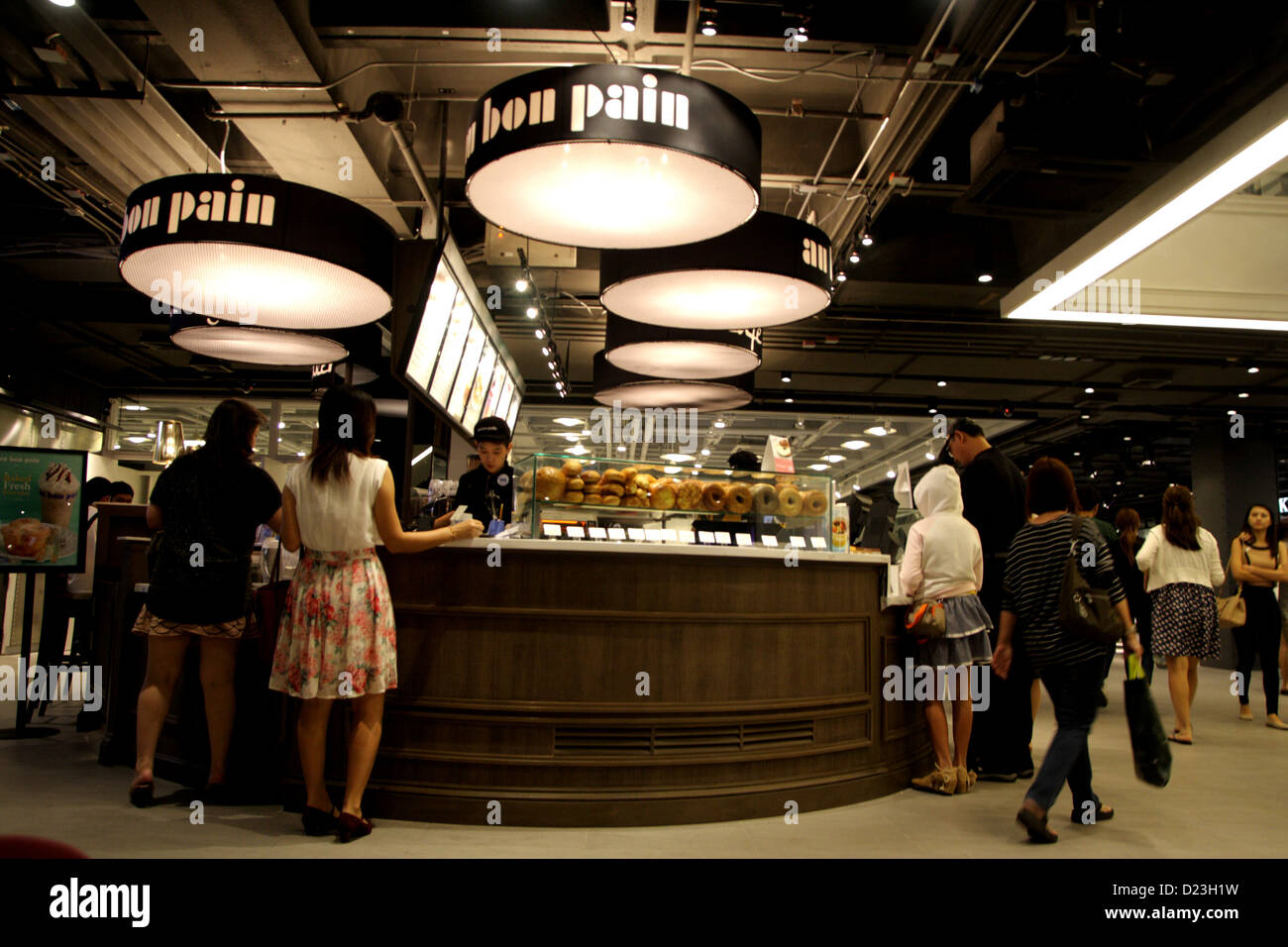 Au Bon Pain restaurant at Siam Center Shopping Mall in Bangkok Stock ...