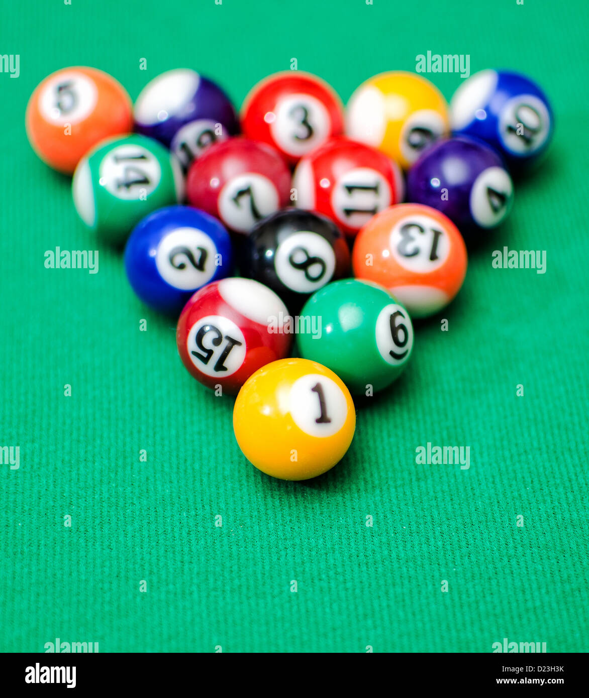 Eight ball rack hi-res stock photography and images - Alamy