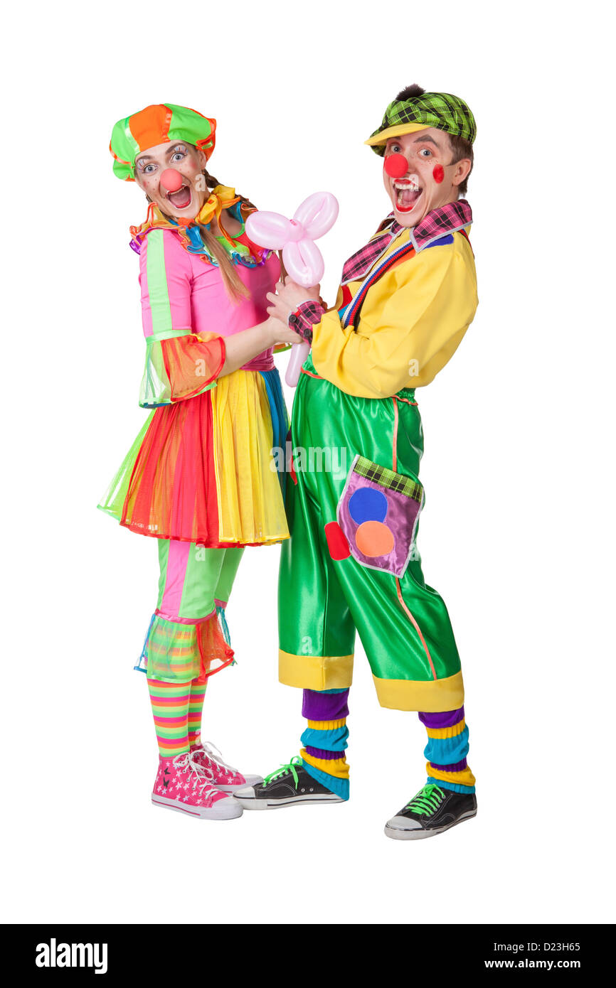 Happy clowns hi-res stock photography and images - Alamy