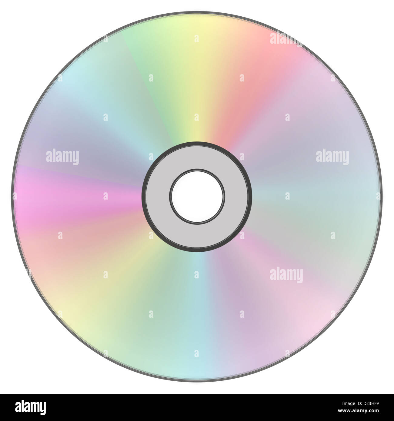 CD or DVD over white Stock Photo - Alamy