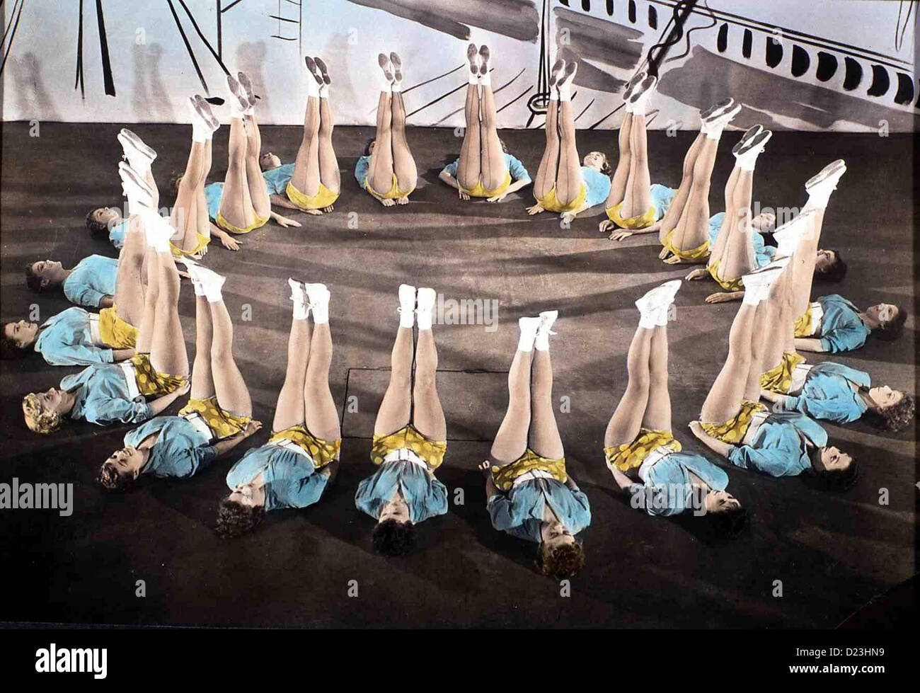 Tiller girls hi-res stock photography and images - Alamy